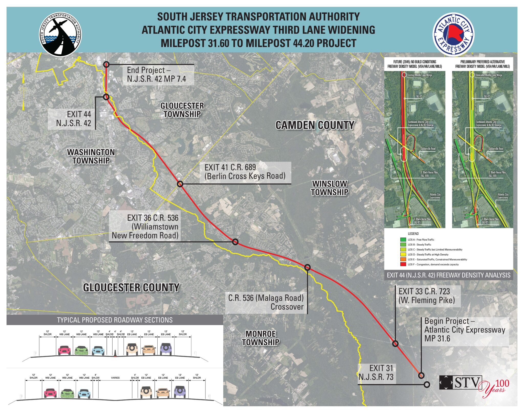 Atlantic City Expressway Third Lane Widening Project - Atlantic City ...